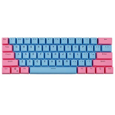 Taide 61 Key ANSI Layout OEM Profile PBT Thick Keycaps for 60% ...