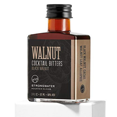 Strongwater Black Walnut Cocktail Bitters 3 Fl Oz Rich and Nutty Blend ...
