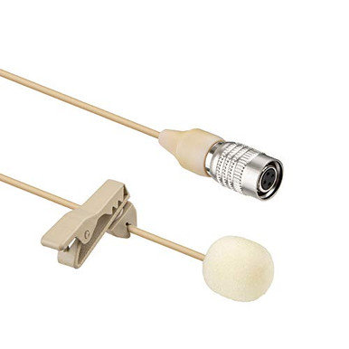 Sujeetec Lavalier Lapel Microphone Hirose 4 Pin Plug Beige ...