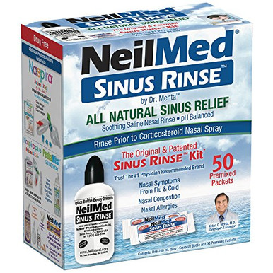 NeilMed Sinus Rinse - A Complete Sinus Nasal Rinse Kit ...