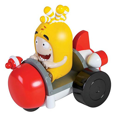 ODDBODS Cartoon Derby Crash Car Yellow Bubbles Figure Vehicle ...