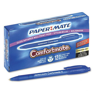PAP6310187 - Paper Mate ComfortMate Ultra RT Ballpoint Retractable Pen ...