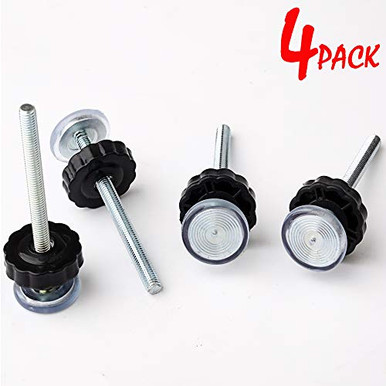 4 Pack M10 (10mm) Threaded Spindle Rods for Baby Gate, Replacement ...