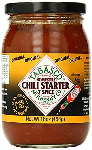 Tabasco Seven Spice Chili Starter 16 Oz (Pack of 6) - Warehousesoverstock