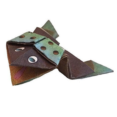 Smiling Wisdom - Jumping Hop Frog Origami Game - Holiday Favors ...