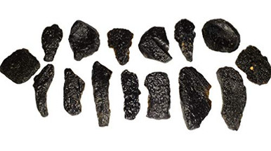 1pc Tibetan Tektite Very Rare Meteorite Material Large Raw/Rough Natural Crystal Gemstone ...