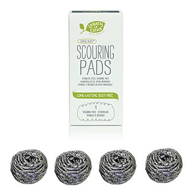 Amway Scouring Pads / Scrub Buds - Stainless Steel - 4 pack ...