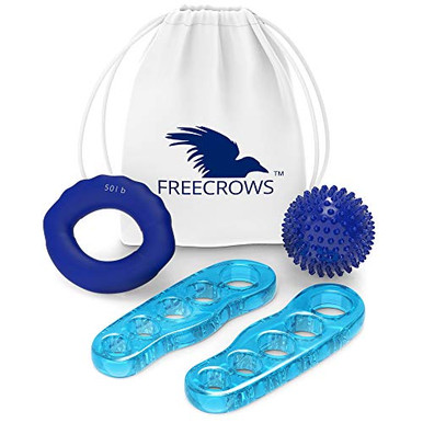 Freecrows Big Toe Separators Hand Grip Strengthener Workout Spiky ...