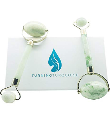 Large Jade Roller by Turning Turquoise - Y-shaped Natural Stone - Great ...