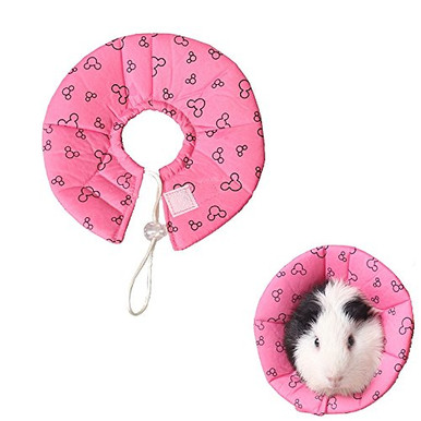 Hamster Rabbit Protection Cone Neck Recovery Collar Small Animal Pets ...