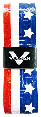Vulcan Bat Grip, Vulcan 1.75mm Bat Grip, Stars & Bars - Warehousesoverstock