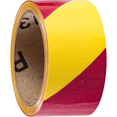 WOD VSWTL187 Magenta Yellow Heavy Duty Hazard Striped Safety Warning ...