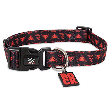 Petmate WWE 3 4 X 10 16 The Rock Adjustable Dog Collar ...