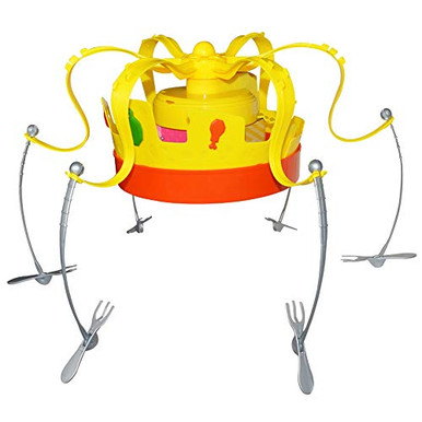 2019 Toy Kids Family Novel Chow Crown Game Musical Spinning Crown ...