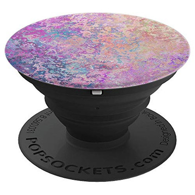Purple Background Pattern PopSockets Grip and Stand for Phones and ...