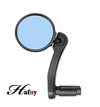 Hafny New Bar End Bike Mirror FR04 HD Anti glare Blue Glass Lens 68mm ...