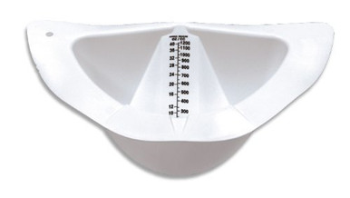 Medline Specimen Collector Pans Graduated 40 oz 1200 cc Toilet BedPans ...