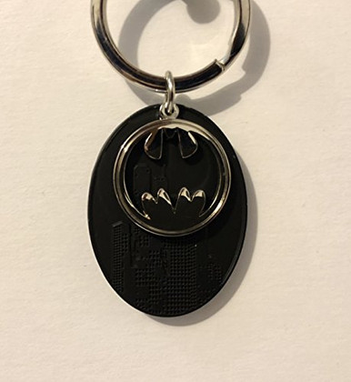Six Flags Magic Mountain DC Comics Black Gotham City Batman Emblem ...