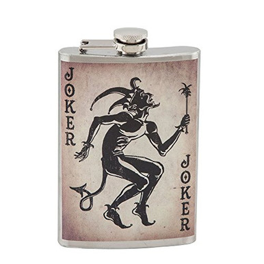 K Joker Card Devil Diablo Poker Game Night Batman Vintage Playing Card ...