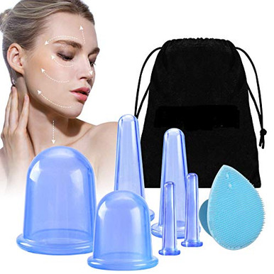 Complete Cupping Therapy Set Anti Cellulite Cups with Body Cups Face ...