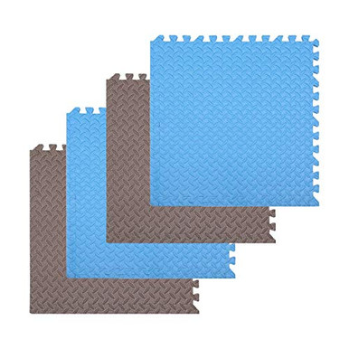 Foam Mat Interlocking Floor Mats PE Puzzle Tiles for Exercise, Gym ...