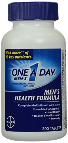 OneADay Multivitamin Mens Health Formula Tablets 200 Count ...