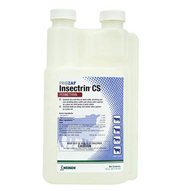 Chemtech 048-0518010 698571 Prozap Insectrin Cs On-Animal Fly Control ...