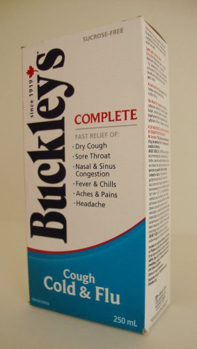 BUCKLEY'S Original 'COMPLETE' Syrup for COUGH Large 250 ml Size ...