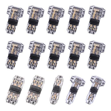 Wire Connectors Low Voltage Electrical Wire Splicer Assortments 15 Pack ...