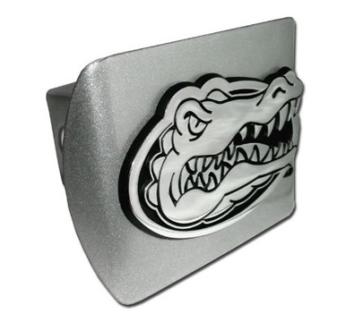 Elektroplate Florida Gators Brushed Metal Trailer Hitch Cover with ...