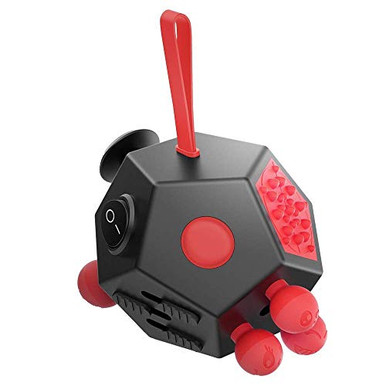 UOOE 12 Sided Fidget CubeFidget Toy Cube Relief Stress and Anxiety ...