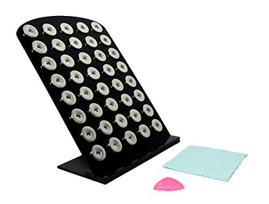 Ladieshow Snap Jewelry Display Board Button Organizer Charms Showing ...