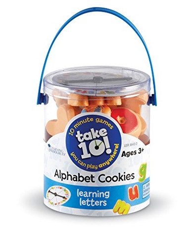 Learning Resources Take 10! Alphabet Cookies - Warehousesoverstock