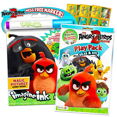 Angry Birds Coloring and Activity Set Bundle ~ Angry Birds MessFree ...