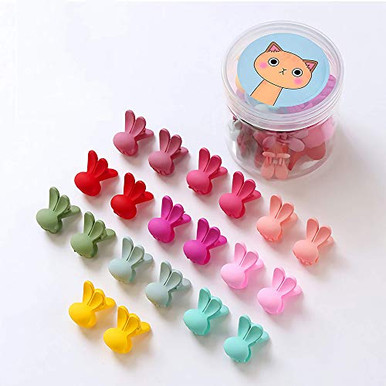 20 PCSSet MultiColored Cute Mini Hair Clips Hair Claws Pins Clamps Hair ...