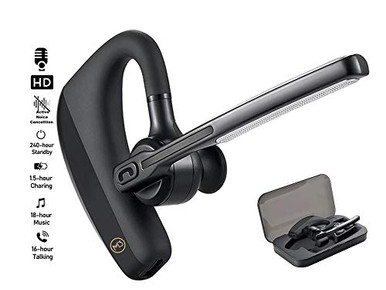 M3 Bluetooth Headset Earpiece - HD Microphone - aptX Noise Cancelling ...