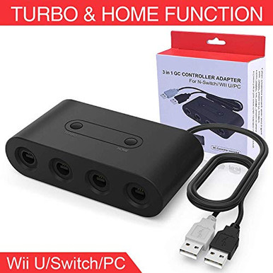 Gamecube Controller Adapter, ROOCHL Super Smash Bros 4 Port Gamecube ...