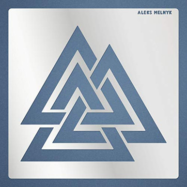 Aleks Melnyk 107 Metal StencilCeltic Knot Valknut Odin TriangleWicca ...