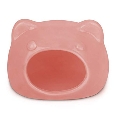 Small Pet Hideout Ceramic House Cute Adorable Cave Critter Hut Nest for ...