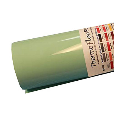 ThermoFlex Plus 15 Roll Iron on Heat Transfer Vinyl HTV Sea Foam 5 Feet ...