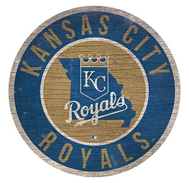 Fan Creations MLB Kansas City Royals 12 Circle with State and Team Logo ...