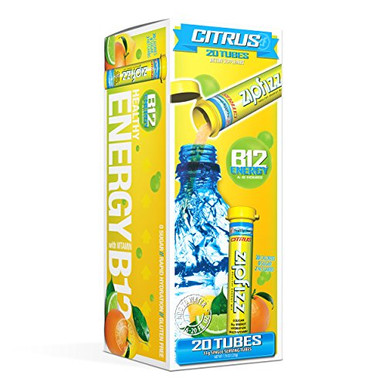 Zipfizz Healthy Energy Drink Mix Hydration with B12 and Multi Vitamins ...