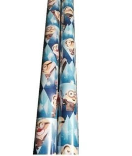 Minions Movie Christmas Wrapping Paper - 1 Roll - Warehousesoverstock