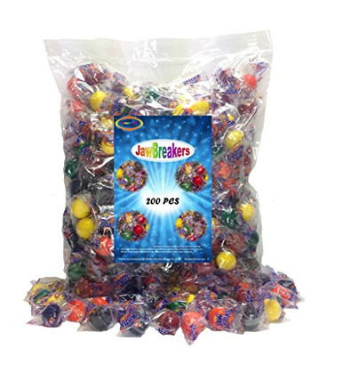 Assorted Jawbreakers 200 Individually Wrapped Jaw Buster Candy ...