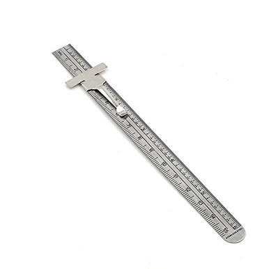 Depth Gauge pocket clip inch metric equivalent Stainless Steel muliuse ...