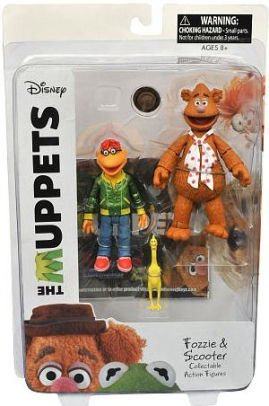 DIAMOND SELECT TOYS The Muppets Fozzie Scooter Series 1 Action Figure ...