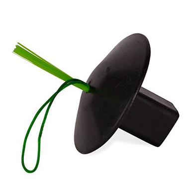 Champion Sports Black Rubber Baseball Anchor Plug Base Plug with Easy ...