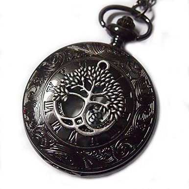 Tree of Life Pocket Watch Steampunk Forest Tree Pocket Watch with ...