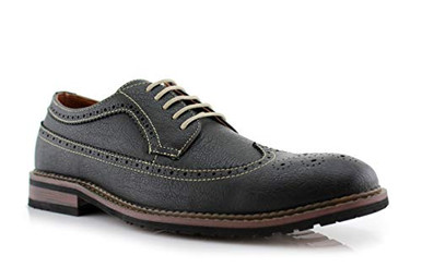 Ferro Aldo Phillip MFA19312 Mens Wingtip Dress Shoes Mens Perforated ...