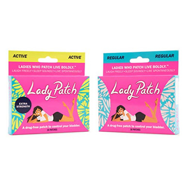 Lady Patch Bladder Control Patches Drug Free for Female Urinary ...